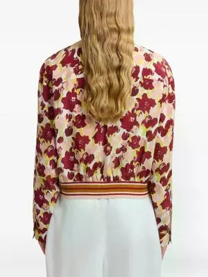 Marni Floral Striped Shirt