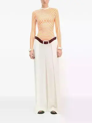 JEAN PAUL GAULTIER Printed Target Top