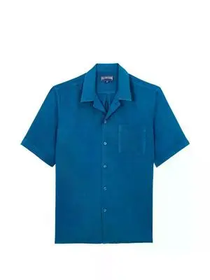 Vilebrequin Short-sleeve Bowling Shirt - Blue