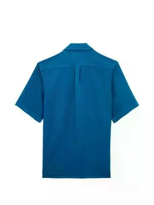 Vilebrequin Short-sleeve Bowling Shirt - Blue