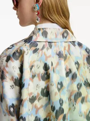 Marni Printed Button Parka Coat