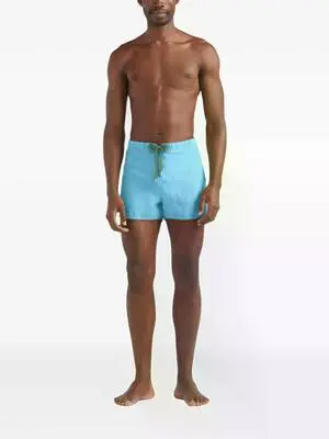 Vilebrequin Drawstring Linen Swim Shorts - Blue
