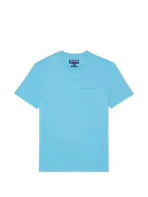 Vilebrequin Chest-pocket Embroidered T-shirt - Blue