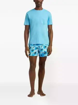 Vilebrequin Chest-pocket Embroidered T-shirt - Blue