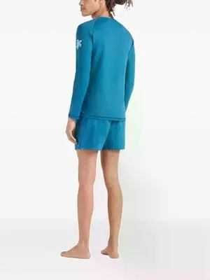 Vilebrequin Long-sleeve Logo Rashguard - Blue