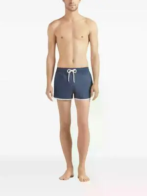 Vilebrequin Drawstring Turtle-embroidery Swim Shorts