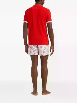 Vilebrequin Embroidered-logo Polo Shirt - Red