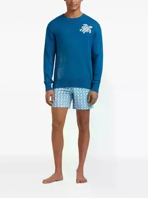 Vilebrequin Jacquard Crew-neck Sweater - Blue