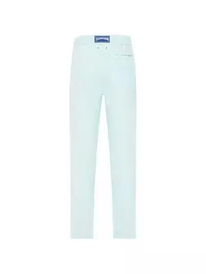 Vilebrequin Linen Drawstring Trousers - Blue