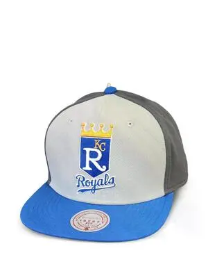 Mitchell & Ness Triple Play Cooperstown Cap - Grey