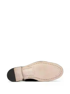 Officine Creative Solitude 102 Ruched Leather Loafers