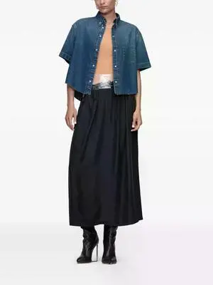 MAISON MARGIELA Short Sleeve Denim Shirt