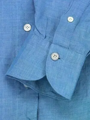 FINAMORE 1925 Gaeta Buttoned Shirt - Blue