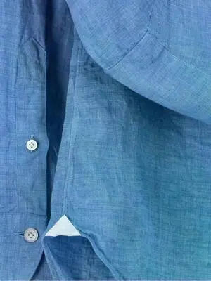 FINAMORE 1925 Gaeta Buttoned Shirt - Blue