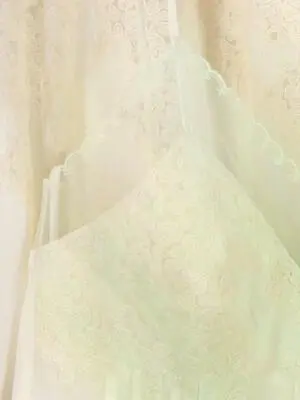 Ermanno Scervino Lace-detail A-line Midi Dress