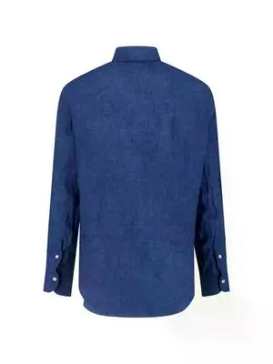 FINAMORE 1925 Gaeta Buttoned Shirt - Blue