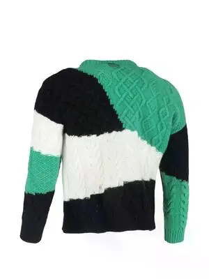 Loewe Cable-knit Long Sleeve Sweater