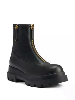 GIUSEPPE ZANOTTI Avice Zip Up Boots - Black
