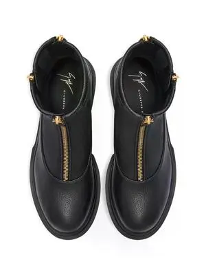 GIUSEPPE ZANOTTI Avice Zip Up Boots - Black