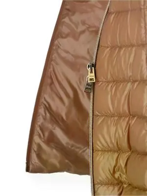 Herno Zipped Padded Jacket - Brown