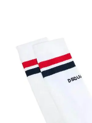 Dsquared2 College Striped Socks