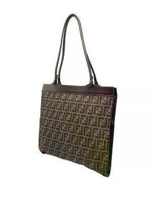 Fendi 20th Century Zucca Canvas Tote Bag - Brown
