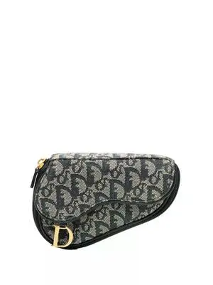Dior Diorissimo Canvas Saddle Pouch