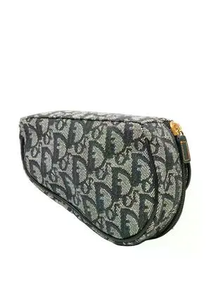 Dior Diorissimo Canvas Saddle Pouch