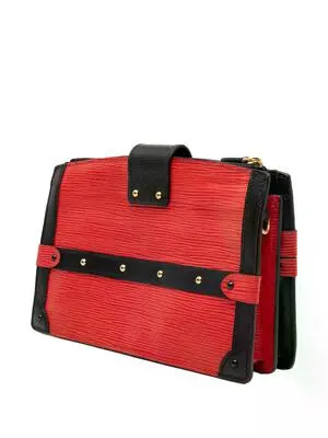 LOUIS VUITTON Epi Trunk Clutch Crossbody Bag 2000-2025 - Black
