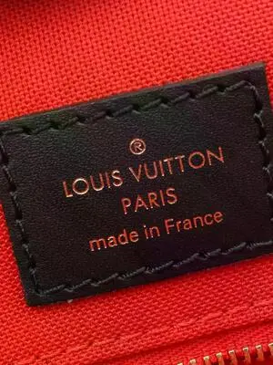 LOUIS VUITTON 2019 Monogram Reverse Giant Onthego Gm Satchel - Brown