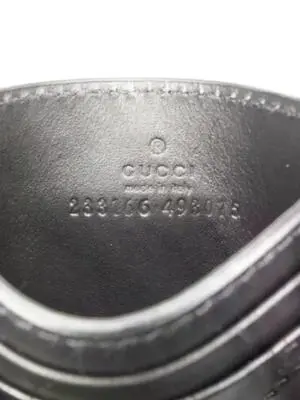 Gucci 2000-2015 Guccissima Card Holder