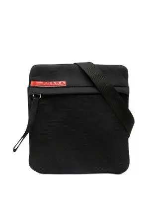 Buy Prada 2000-2025 Tessuto Zip Top Crossbody Bag - Black At 20
