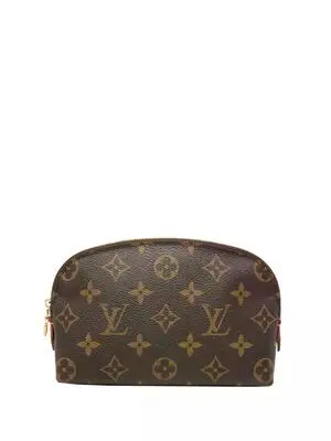 LOUIS VUITTON 2005 Monogram Cosmetic Pm Pouch - Brown