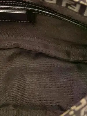 Fendi 2000-2010 Zucchino Canvas Crossbody Bag