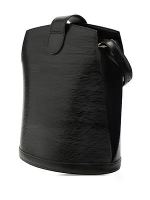 LOUIS VUITTON 1998 Epi Cluny Shoulder Bag - Black