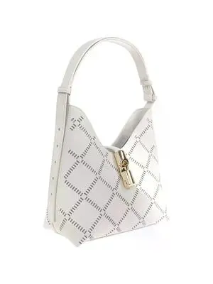 Furla Goccia Cutout Lock Tote - White