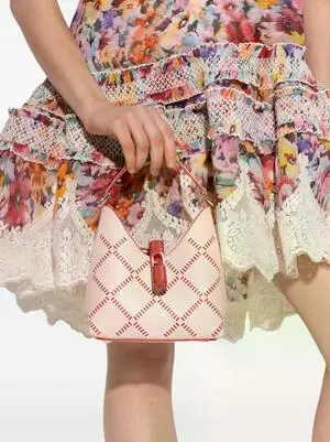 Furla Goccia Patterned Tote
