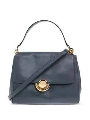 Furla Domus Round-hardware Tote Bag - Blue