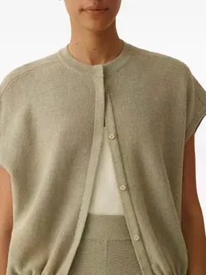 Fabiana Filippi Buttoned Fine Knit Cardigan