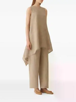 Fabiana Filippi Asymmetric Paneled Top - Neutrals
