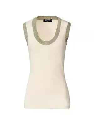 Fabiana Filippi Ribbed Camis Tanks For Women