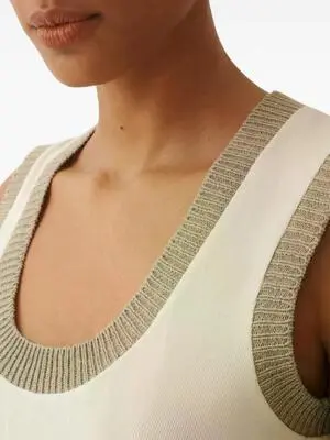 Fabiana Filippi Ribbed Tank Top