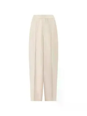 Fabiana Filippi Elasticated Waist Trousers - Neutrals
