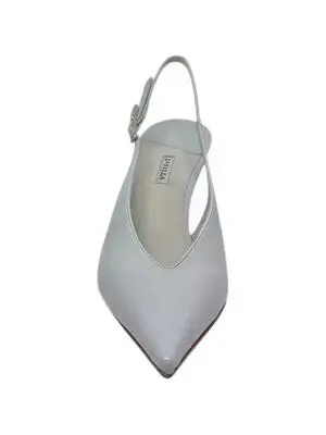 LE SILLA Pointed Buckle Pumps - Grey