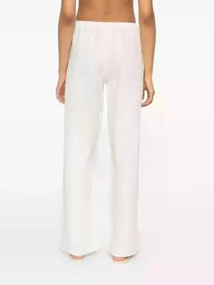 FORTE_FORTE Elasticated Trousers - White