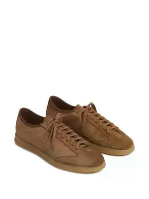HENDERSON BARACCO Suede Low Top Sneakers - Brown