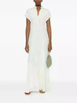 FORTE_FORTE Embroidered Maxi Dress