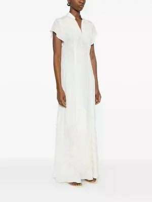 FORTE_FORTE Embroidered Maxi Dress