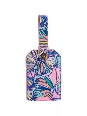 Kurt Geiger Butterfly Luggage Tag - Pink