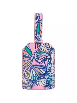 Kurt Geiger Butterfly Luggage Tag - Pink